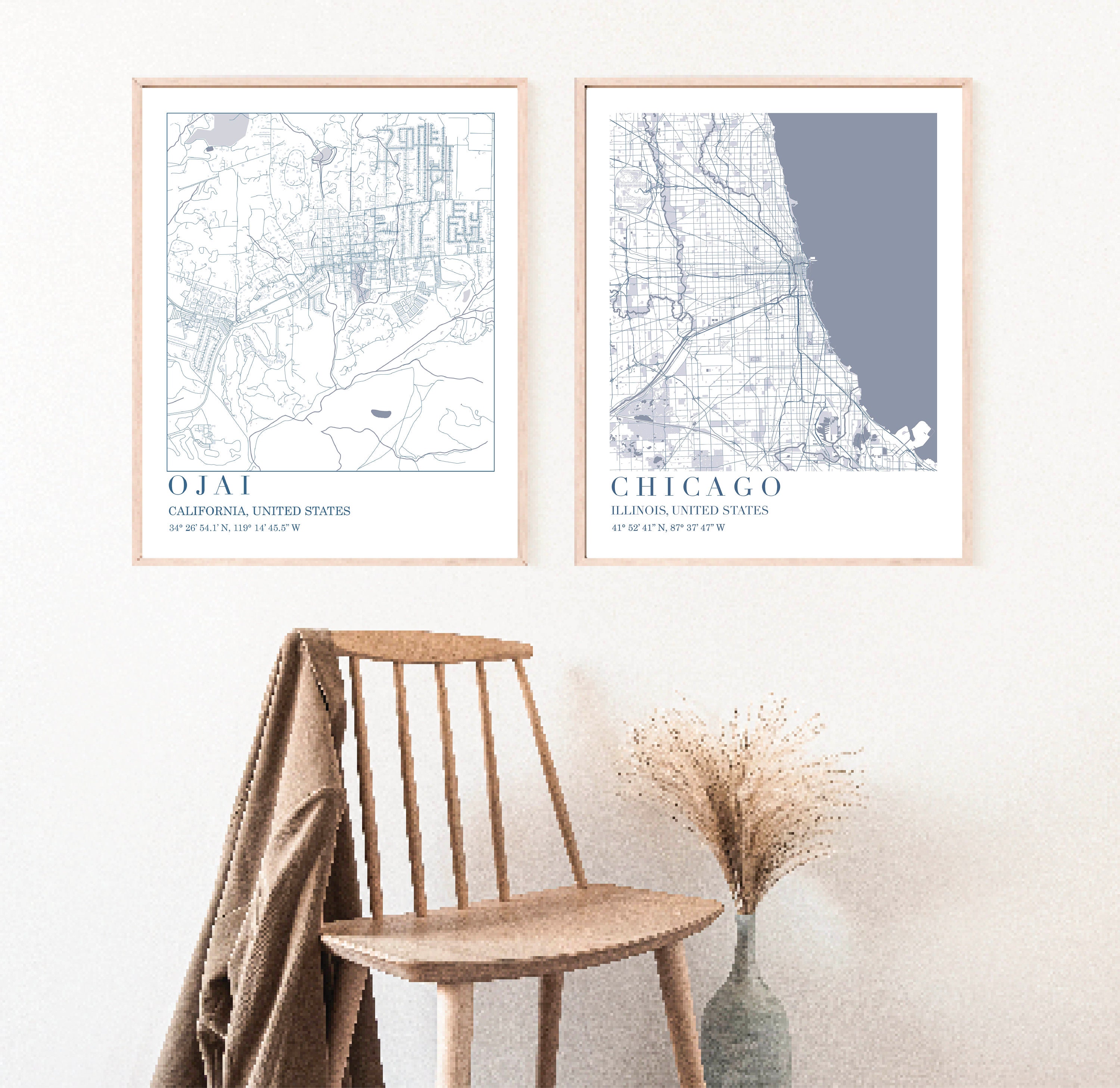 Map of Ojai California, Map of Ojai and Surrounding Area, Street Map of ...
