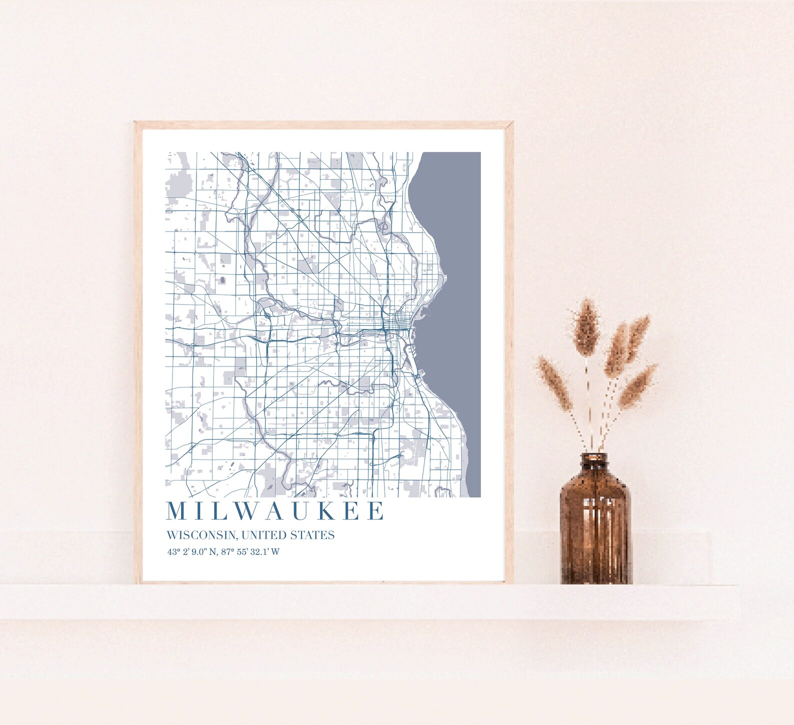 Printable Map of Milwaukee, Detailed Map of Milwaukee, Map of Milwaukee ...