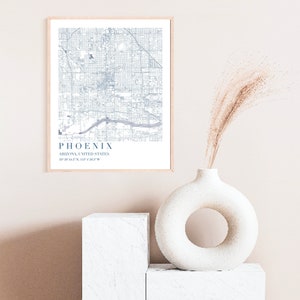 Phoenix Map, Phoenix City Map Pdf, Downtown Phoenix Map, Map of Phoenix ...