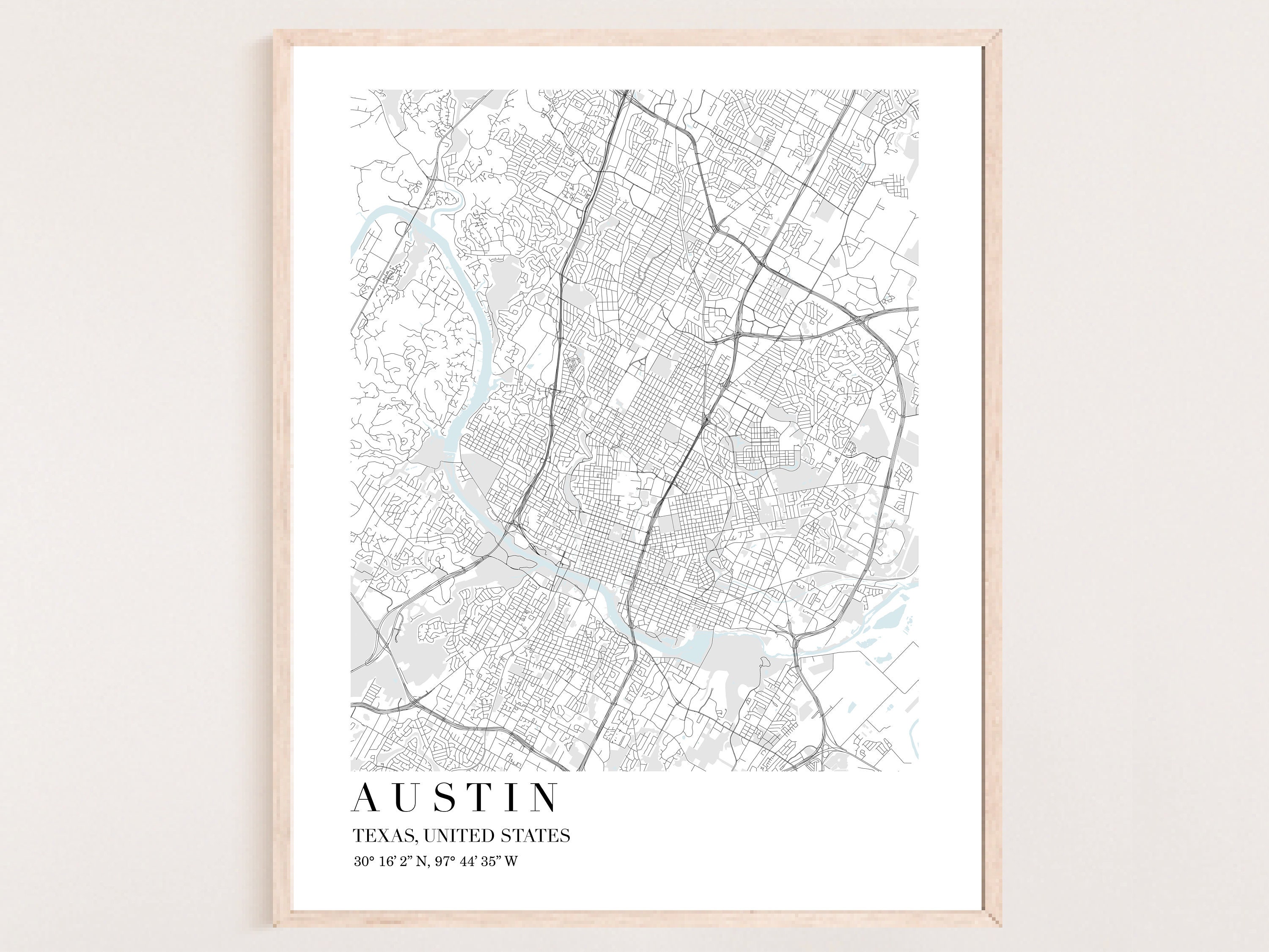 Mapa de Austin Texas / Mapa de Austin Texas / Centro de Austin Texas ...