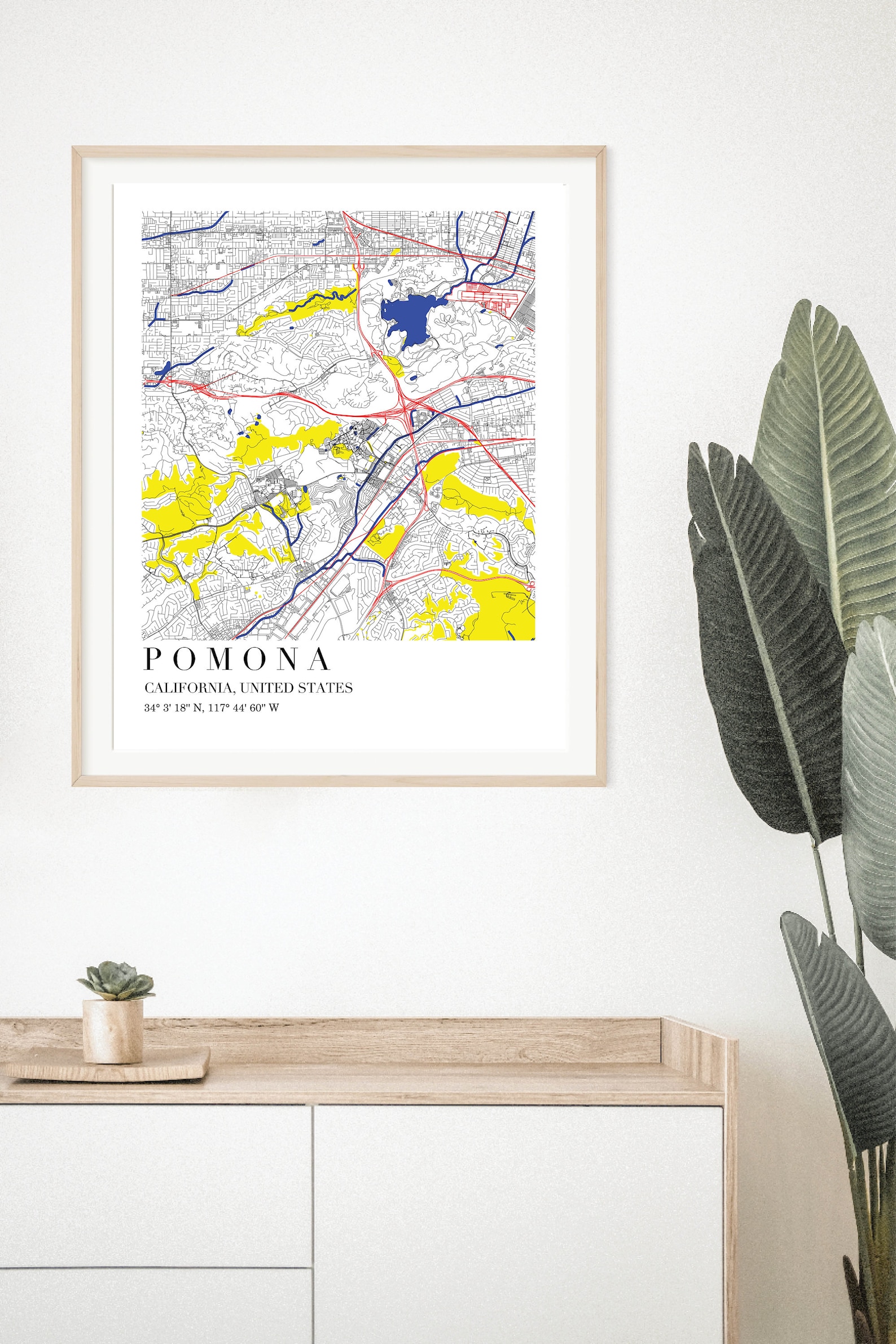 Pomona Map California, Pomona Map Pdf, Street Map of Pomona Ca, Cal ...