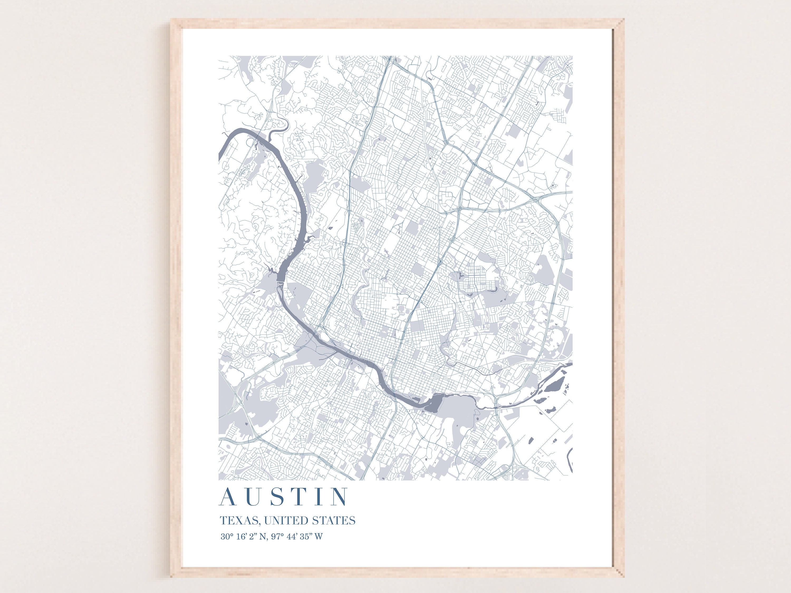 Printable Map Of Texas Austin