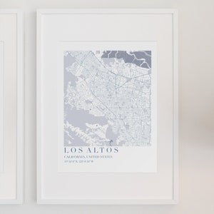 Los Altos Map California, Map of Los Altos, Map of Los Altos CA, Map of ...