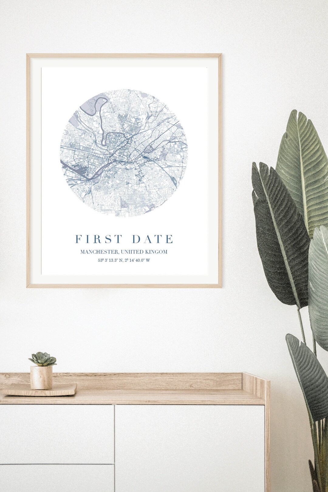 First Date Map, First Date Map Gift, First Date Map Print, Etsy First ...