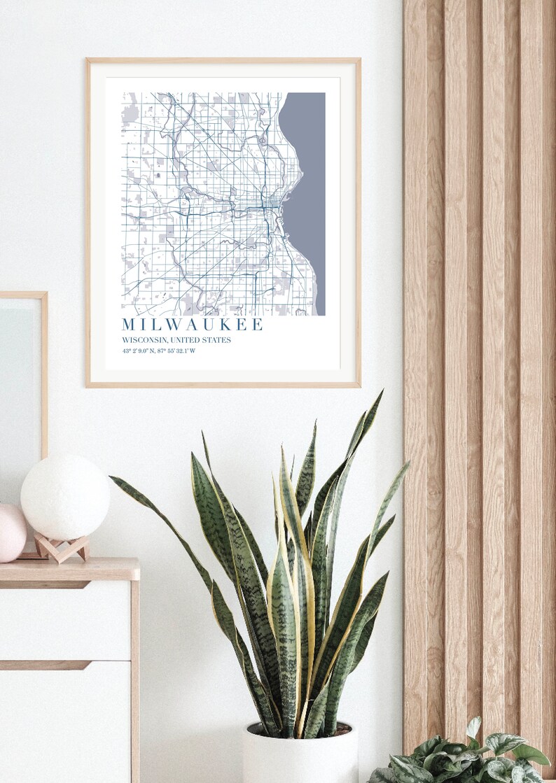 Printable Map of Milwaukee, Detailed Map of Milwaukee, Map of Milwaukee ...