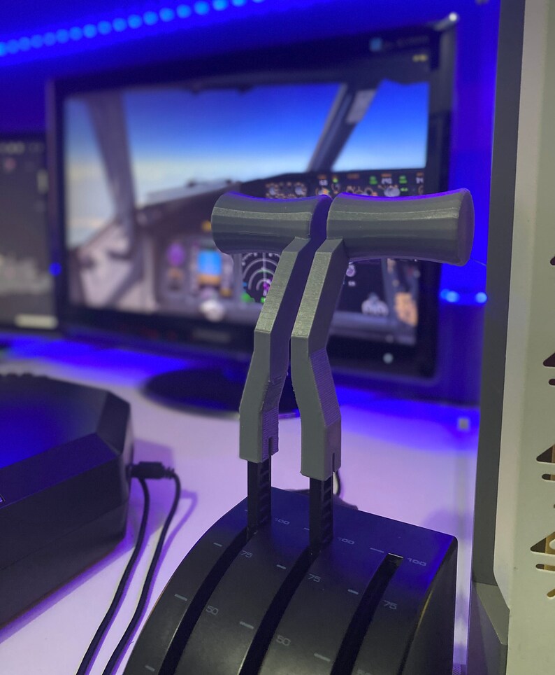 3D Printed 737 Throttle Set for Saitek Throttle Quadrant - Etsy