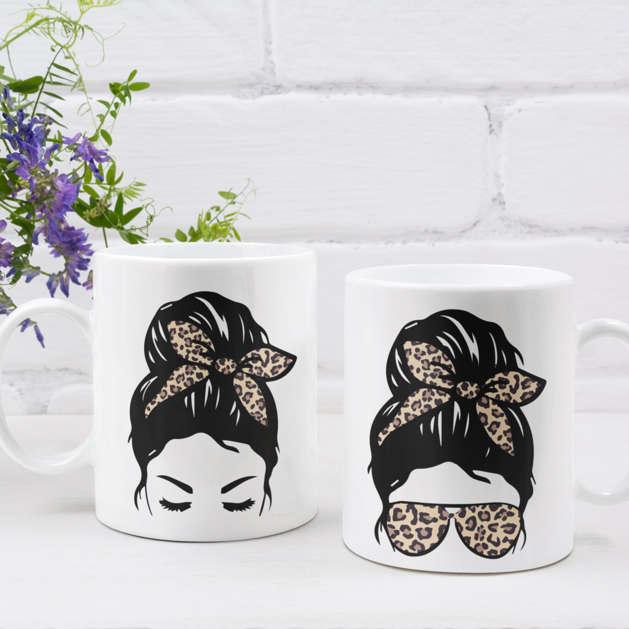 Momlife Svg, Leopard Mom Svg, Momlife Svg, Family Life Bundle Svg,messy ...