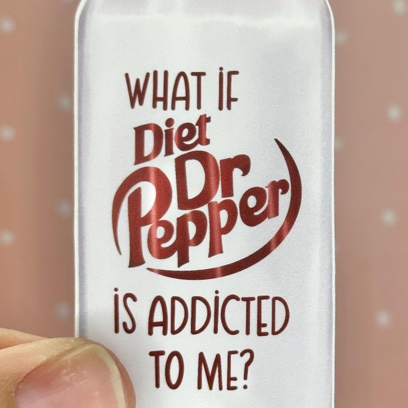 Dr. Pepper Vinyl Sticker - Etsy