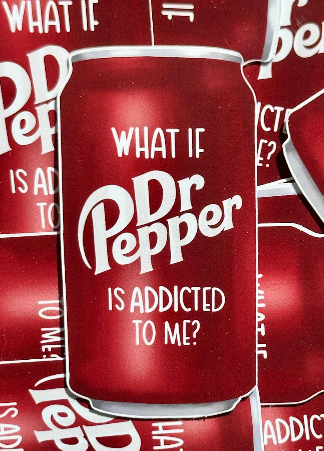 3 " Dr. Pepper Addiction Vinyl Sticker - Etsy