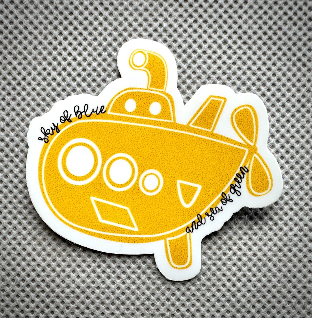 Beatles Sticker Bundle| 3 Pack Vinyl Stickers| Retro Style Stickers - Etsy