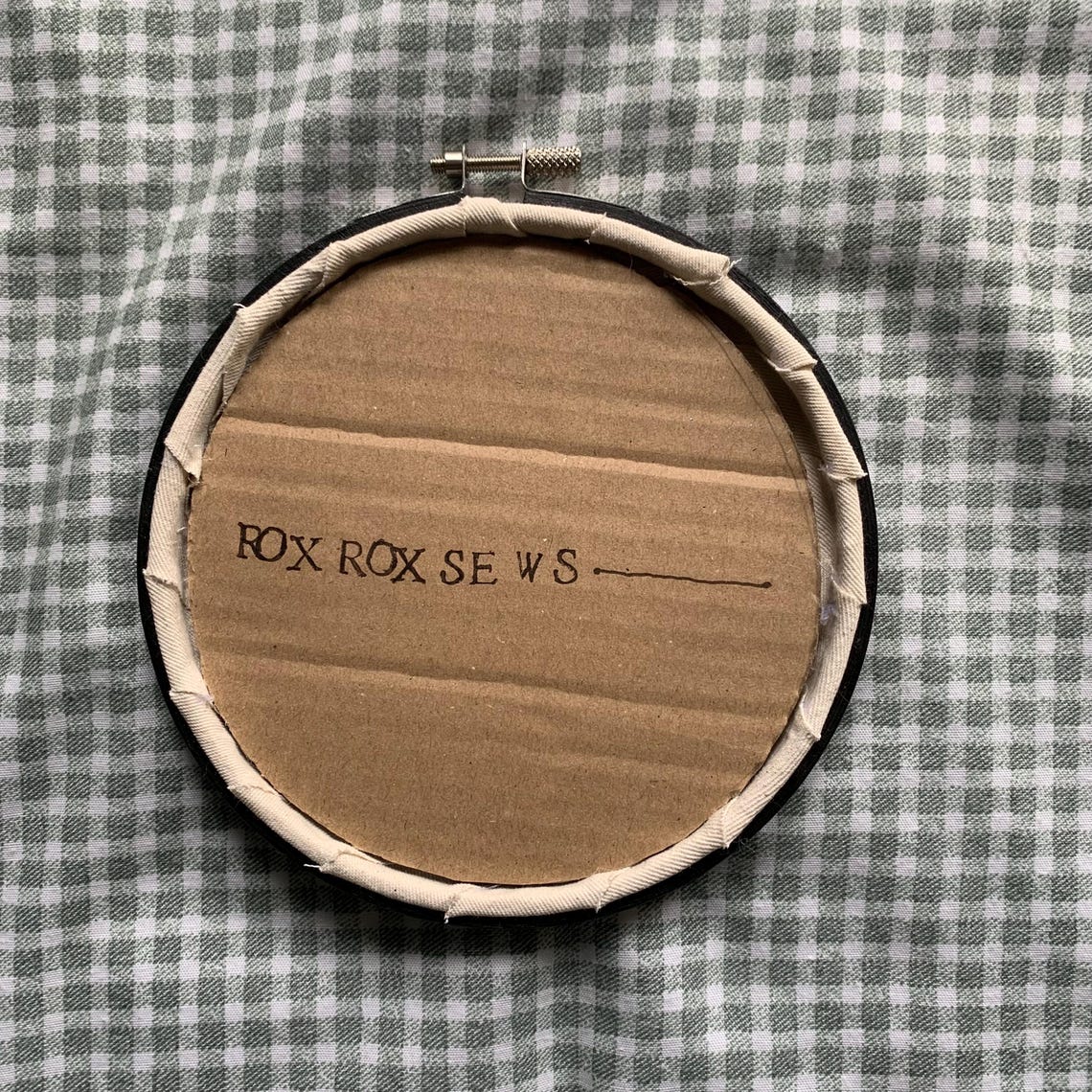 Corpse Bride 6” Hand Embroidery - Halloween, Tim Burton, Hand ...