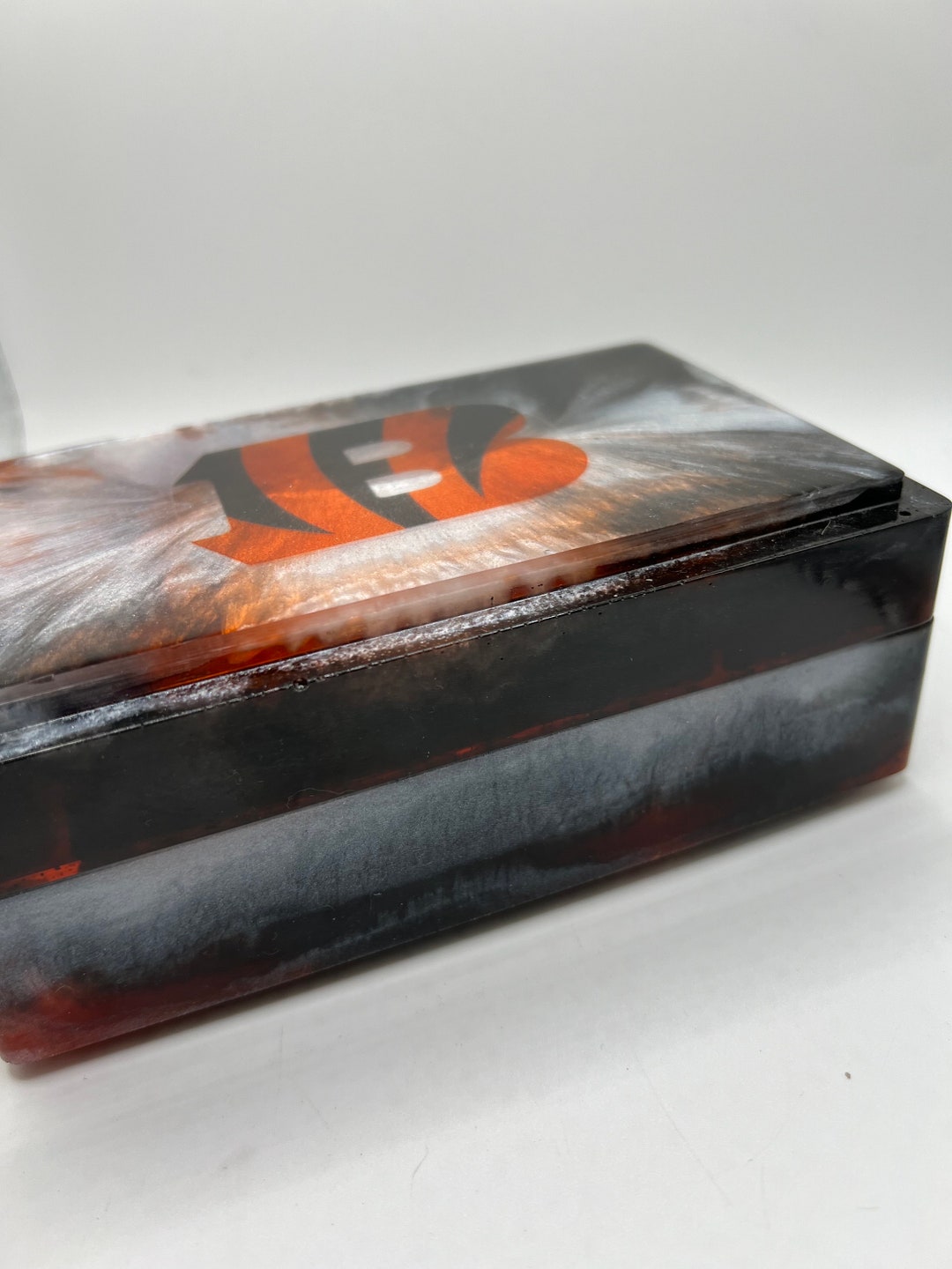 Bengals Football Team Dominoes Set W/ Matching Storage Box or - Etsy
