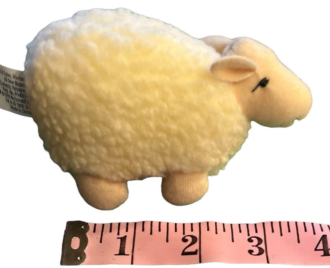 Vintage Mcdonalds MAA the Sheep Babe the Pig Happy Meal Toy Nostalgia ...
