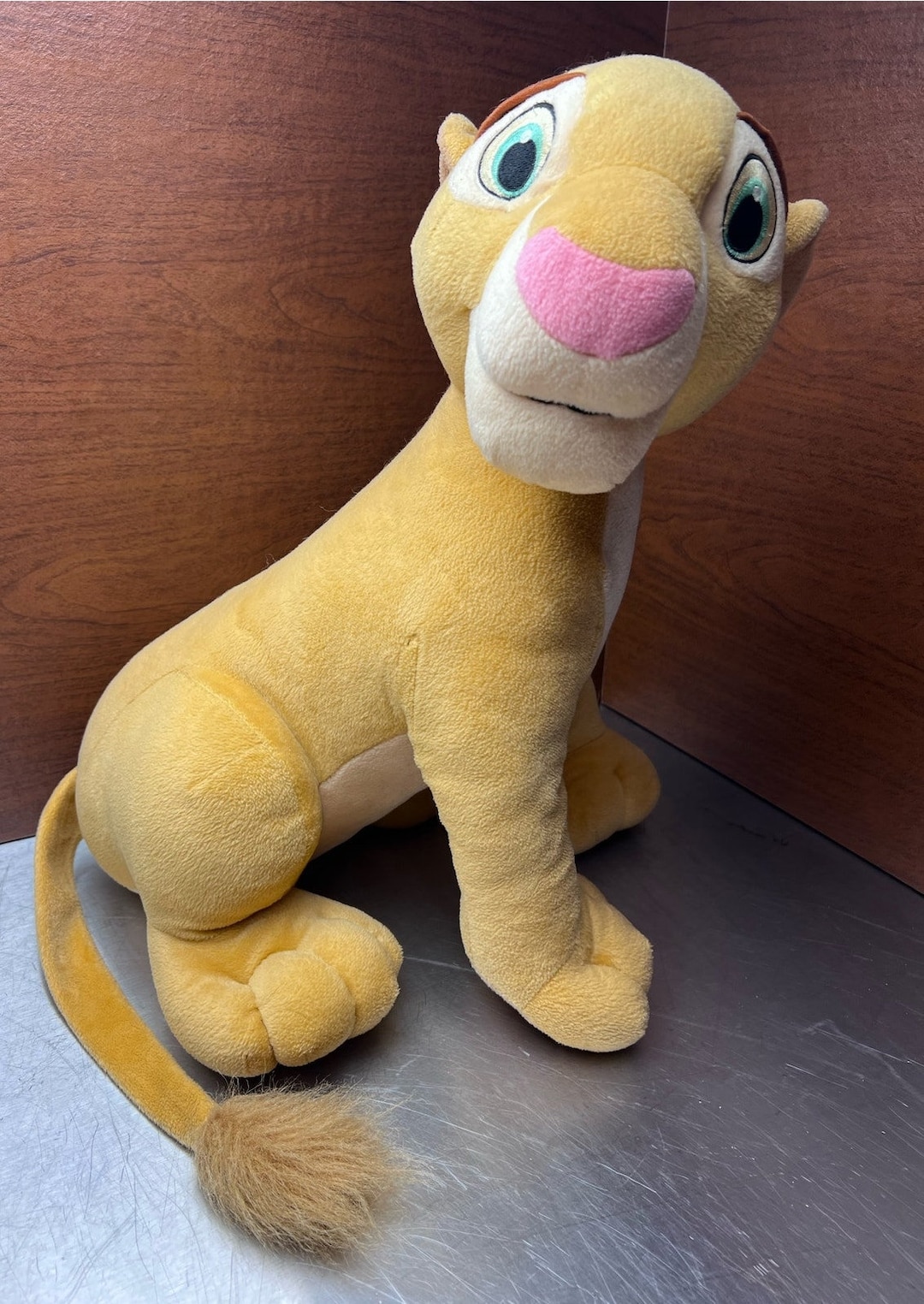 Vintage Disney the Lion King Nala 17.5 Large Plush Toy Hasbro 2002 ...