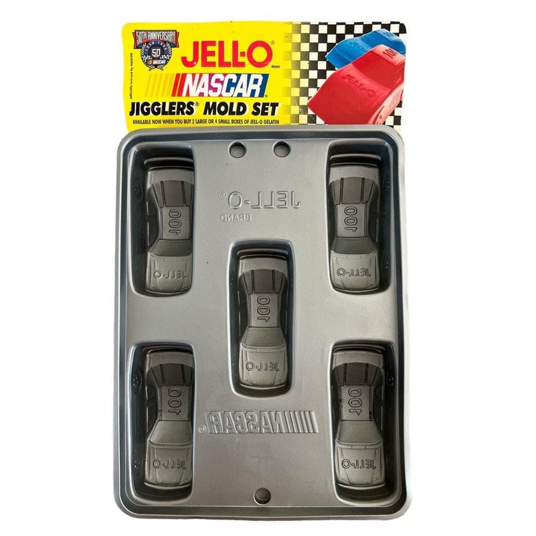 Nascar Jell-o Jigglers Plastic Molds Race Car Set Kids Party Racing ...