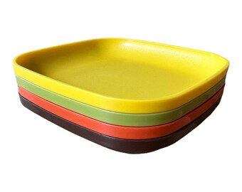 Vintage Tupperware Plate - Etsy