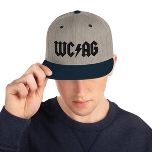 WC/AG - Snapback Hat - Etsy