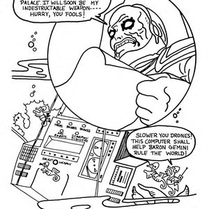 Thundarr the Barbarian in the Floating Palace Coloring Book 1982 PDF ...