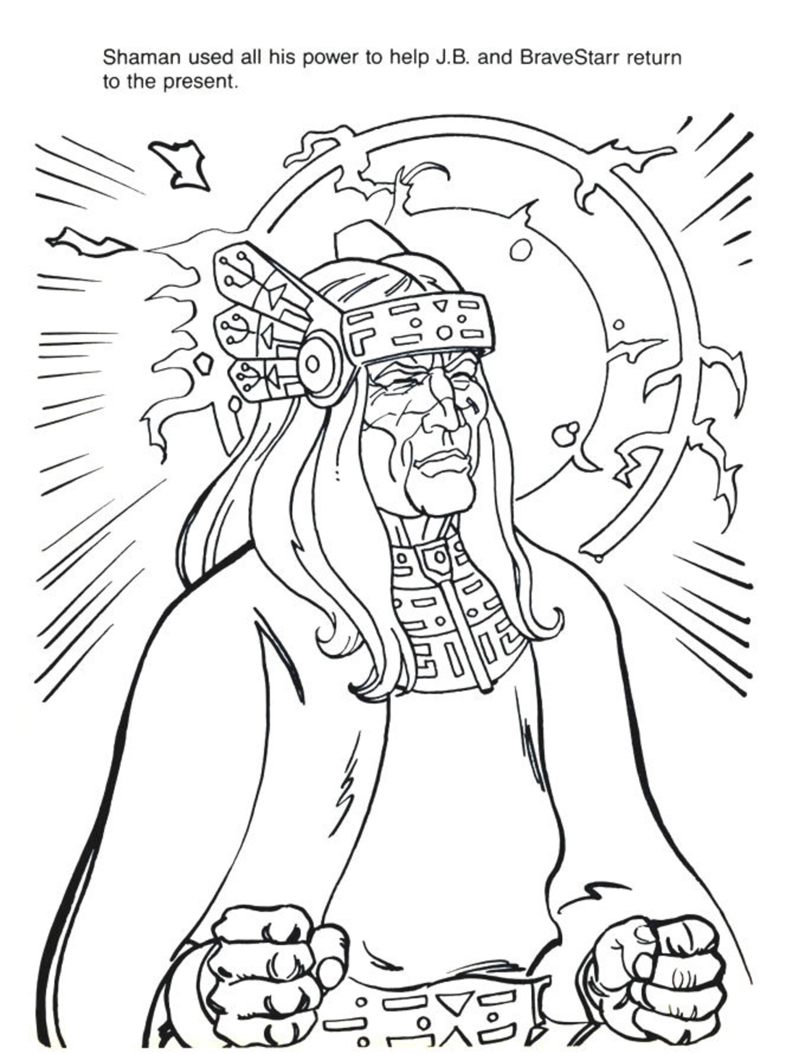 Bravestarr Operation Time Trip Coloring Book 1987 PDF DIGIFILE - Etsy