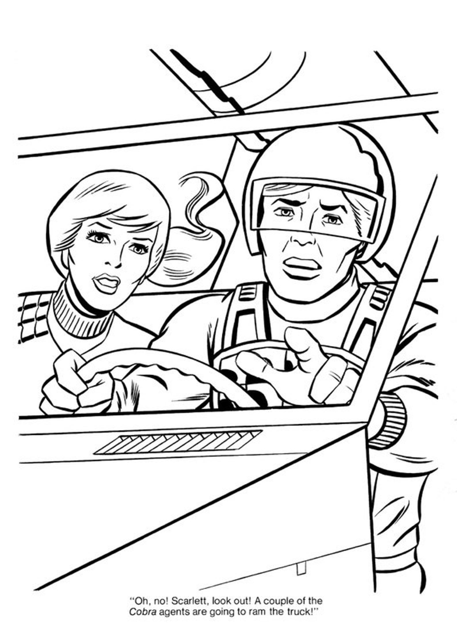 GI Joe Operation Decoy Giant Coloring Book 1983 PDF DIGIFILE - Etsy