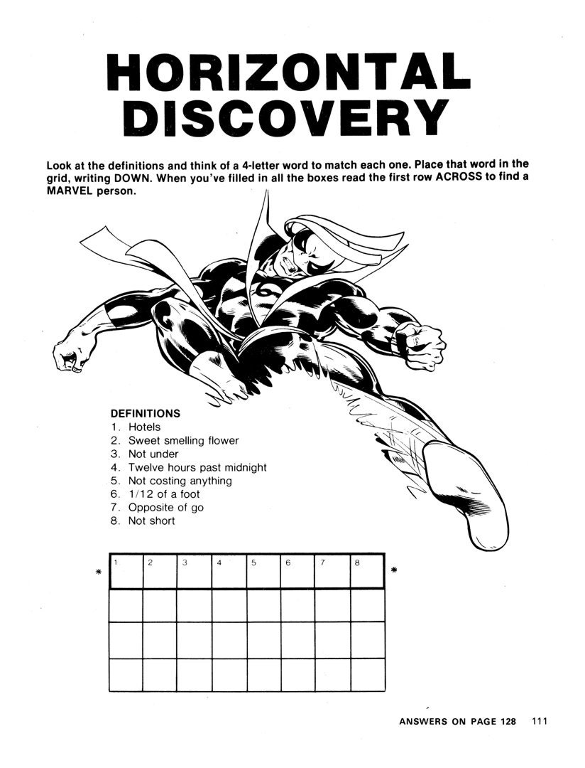 The Incredible Hulk Activity Book 1981 PDF DIGIFILE - Etsy