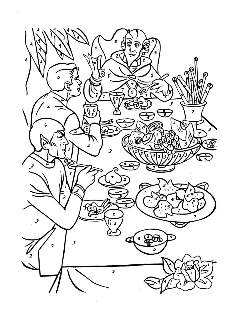 1979 Star Trek Far Out Fun Coloring Book PDF DIGIFILE - Etsy