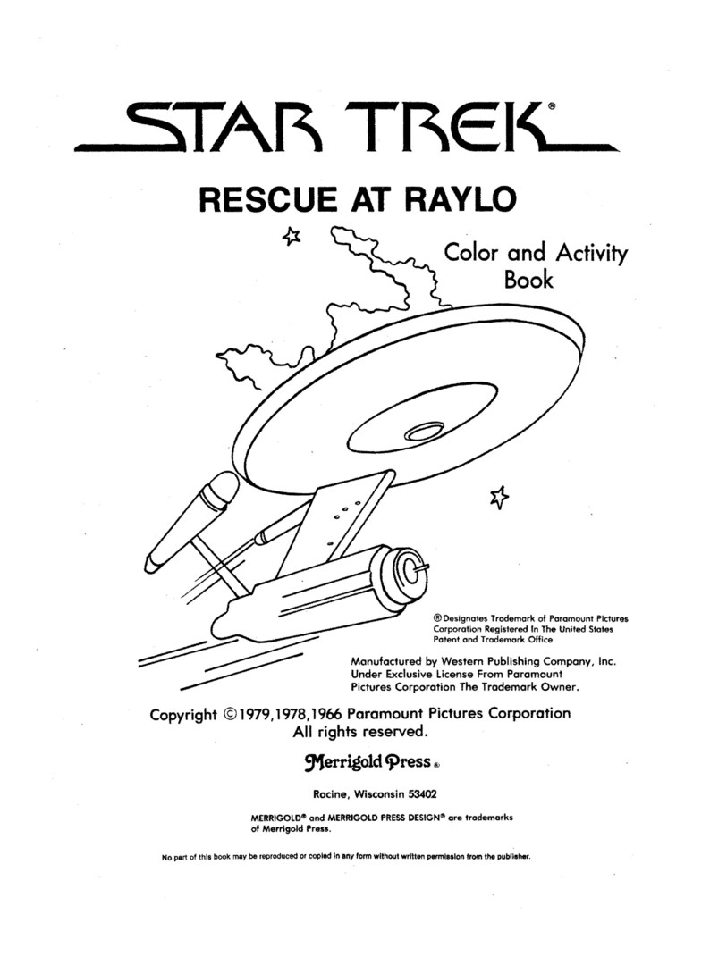1979 Star Trek Rescue at Raylo Coloring Book PDF DIGIFILE - Etsy