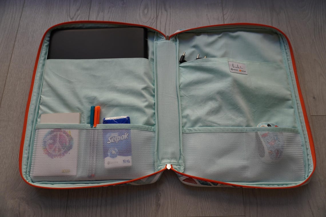15" Laptop Bag PDF Sewing Pattern With Video Tutorial (a1/a4/letter) - Etsy