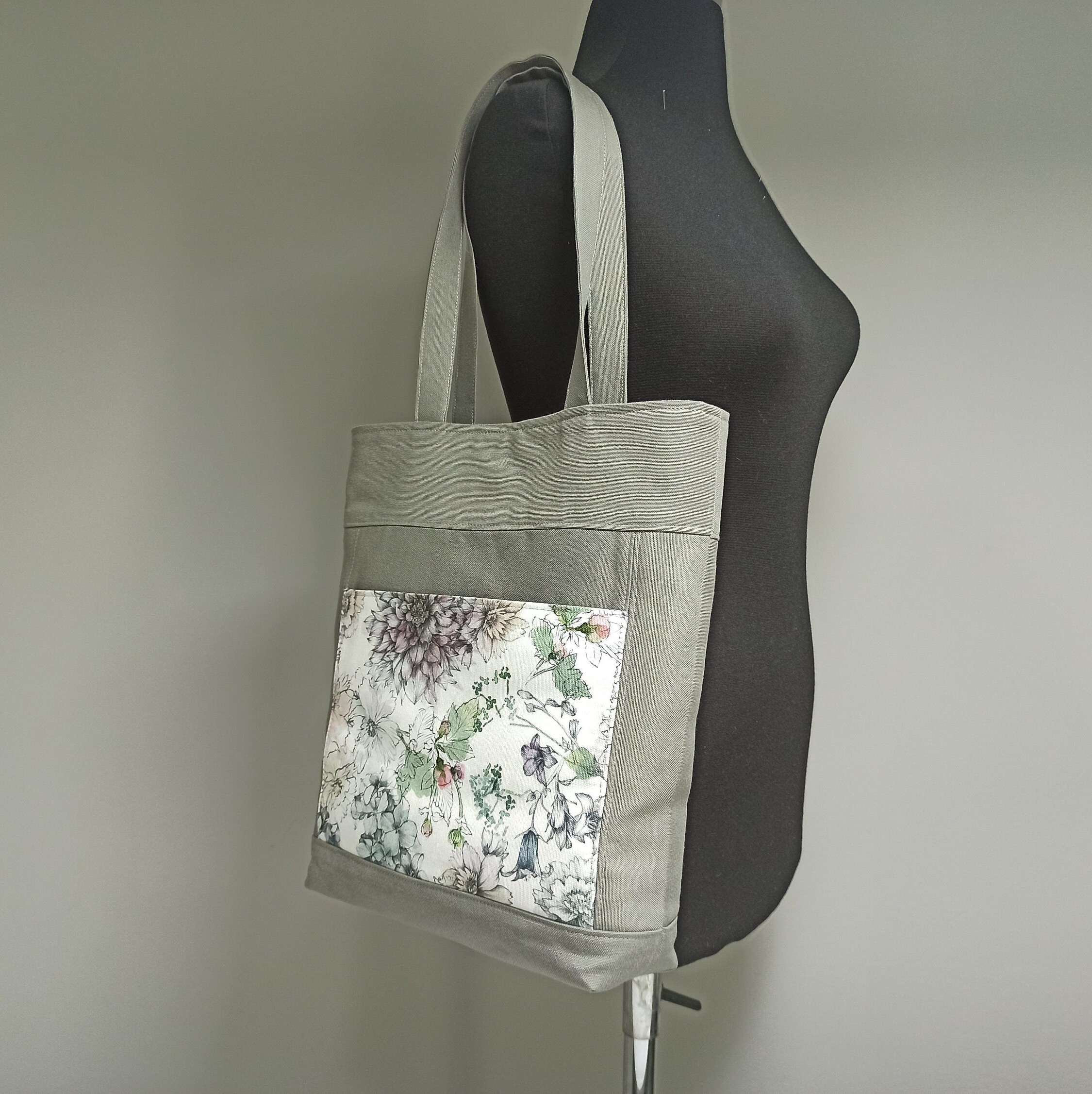 Shoulder Bag PDF Sewing Pattern: Easy Satchel Design (A1, A4, Letter ...