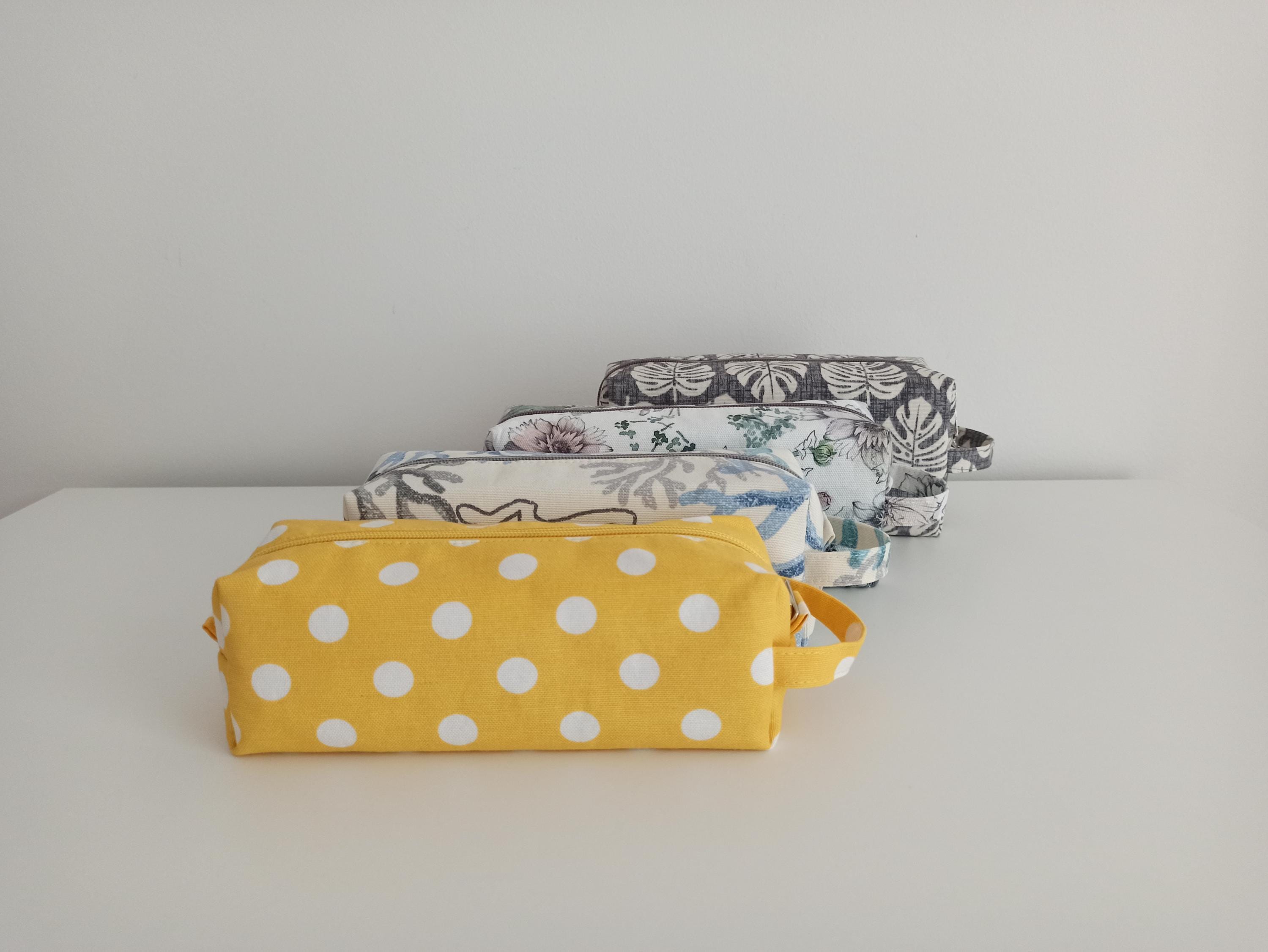 Zippered Pencil Case Sewing Pattern: 4 Sizes, With Video (PDF Pattern ...
