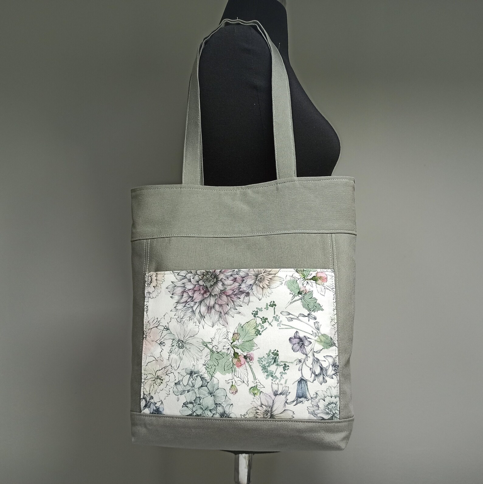 Shoulder Bag PDF Sewing Pattern: Easy Satchel Design (A1, A4, Letter ...