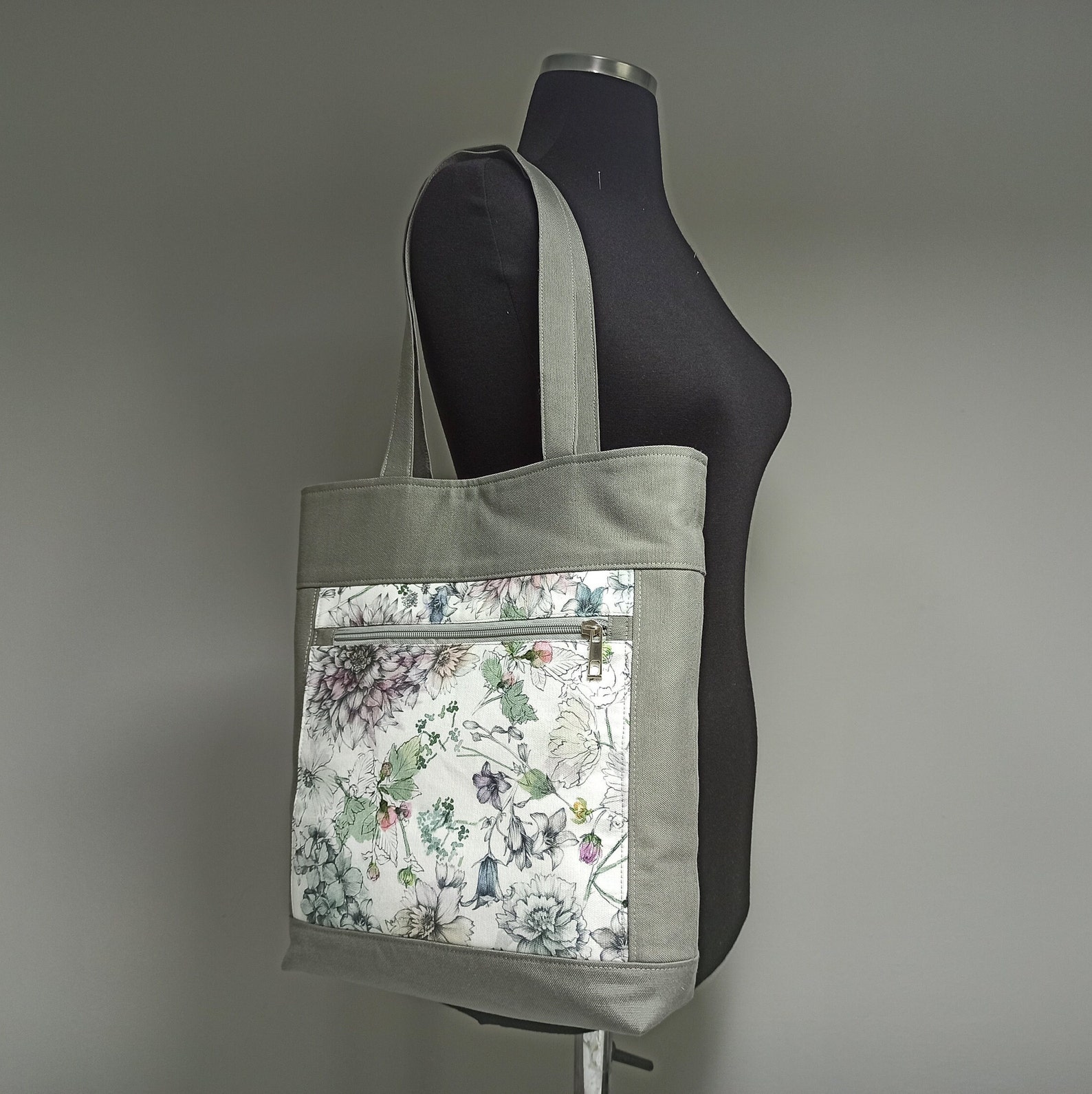 Shoulder Bag PDF Sewing Pattern: Easy Satchel Design (A1, A4, Letter ...