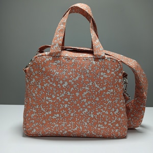 Boston Bag PDF Sewing Pattern With Youtube Video Tutorial, Multi-pocket ...