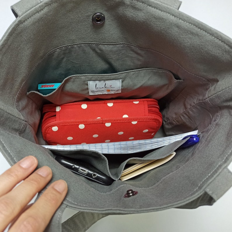 Shoulder Bag PDF Sewing Pattern: Easy Satchel Design (A1, A4, Letter ...