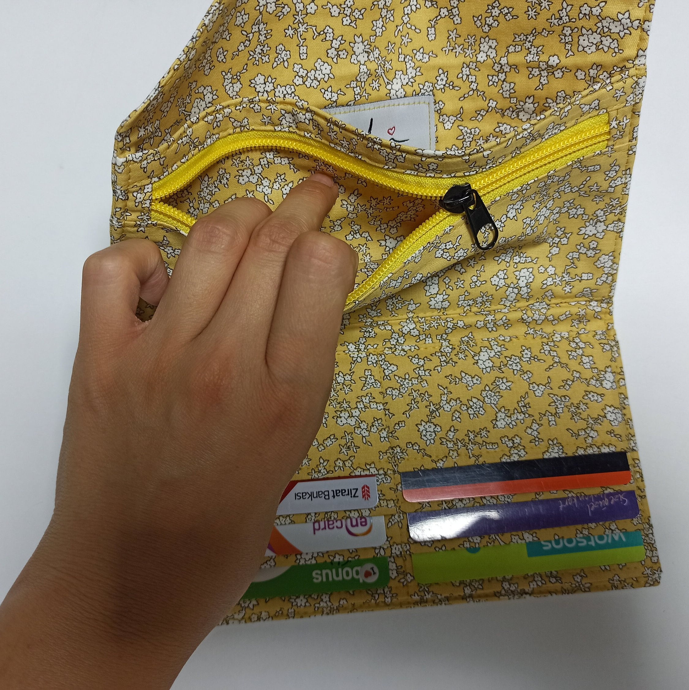 Long Wallet PDF Pattern With Youtube Video Long Wallet Sewin - Etsy