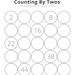 12 Printable Counting by Ones Twos Fives & Tens Worksheets - Etsy