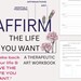 Affirmation Workbook | PDF Printable | Mental Health Workbook ...