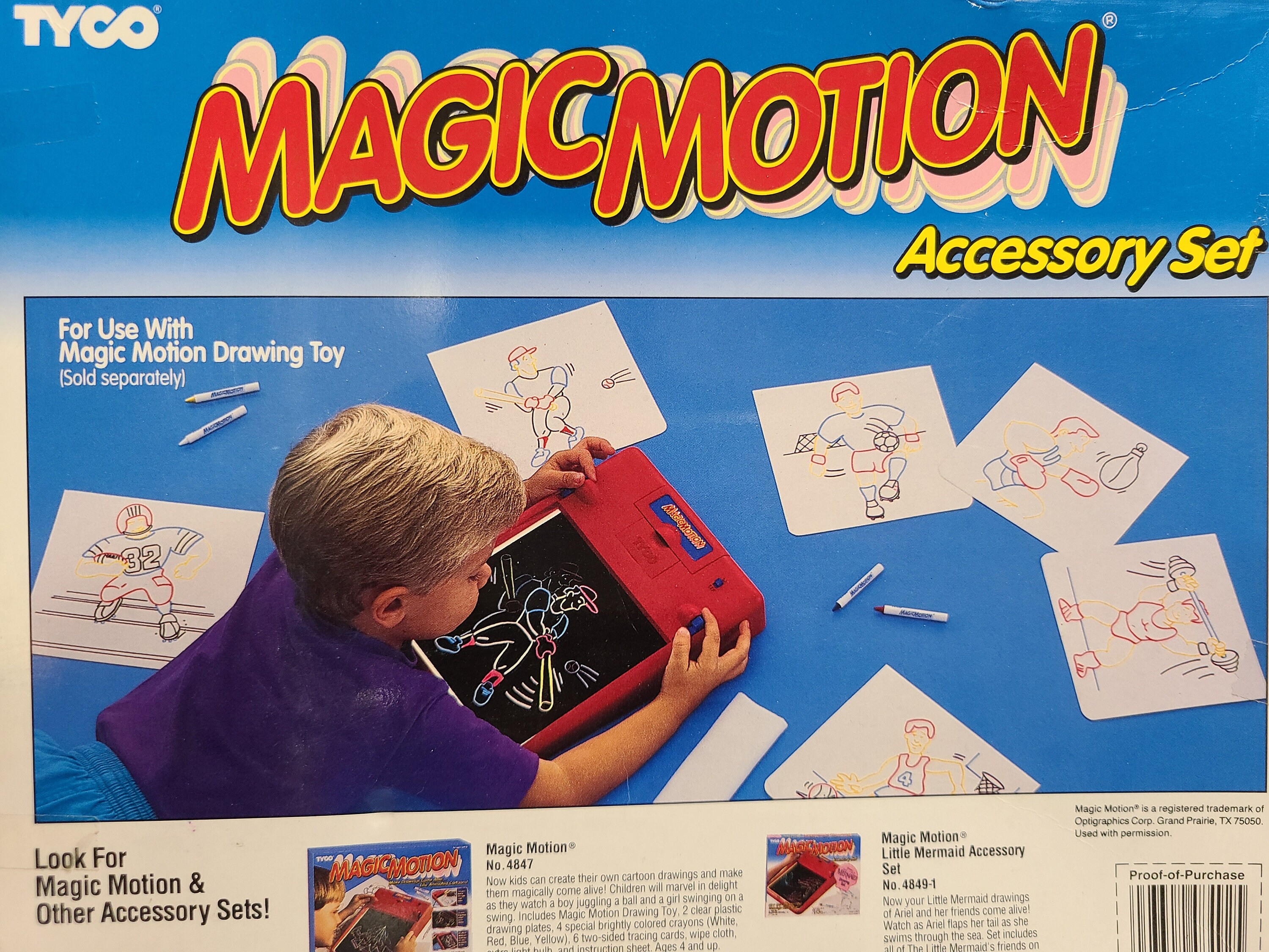 Tyco Magic Motion Accessory Set Sports Stars 1991 Vintage Toy - Etsy