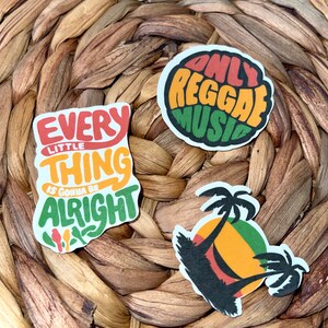 Reggae and Jamaican Stickers Motivational Quote Sticker Jamaican Quote ...