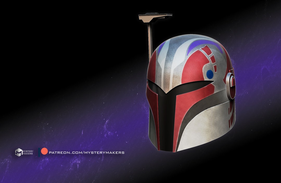 Sabine Wren Helmet RAW PRINT - Etsy