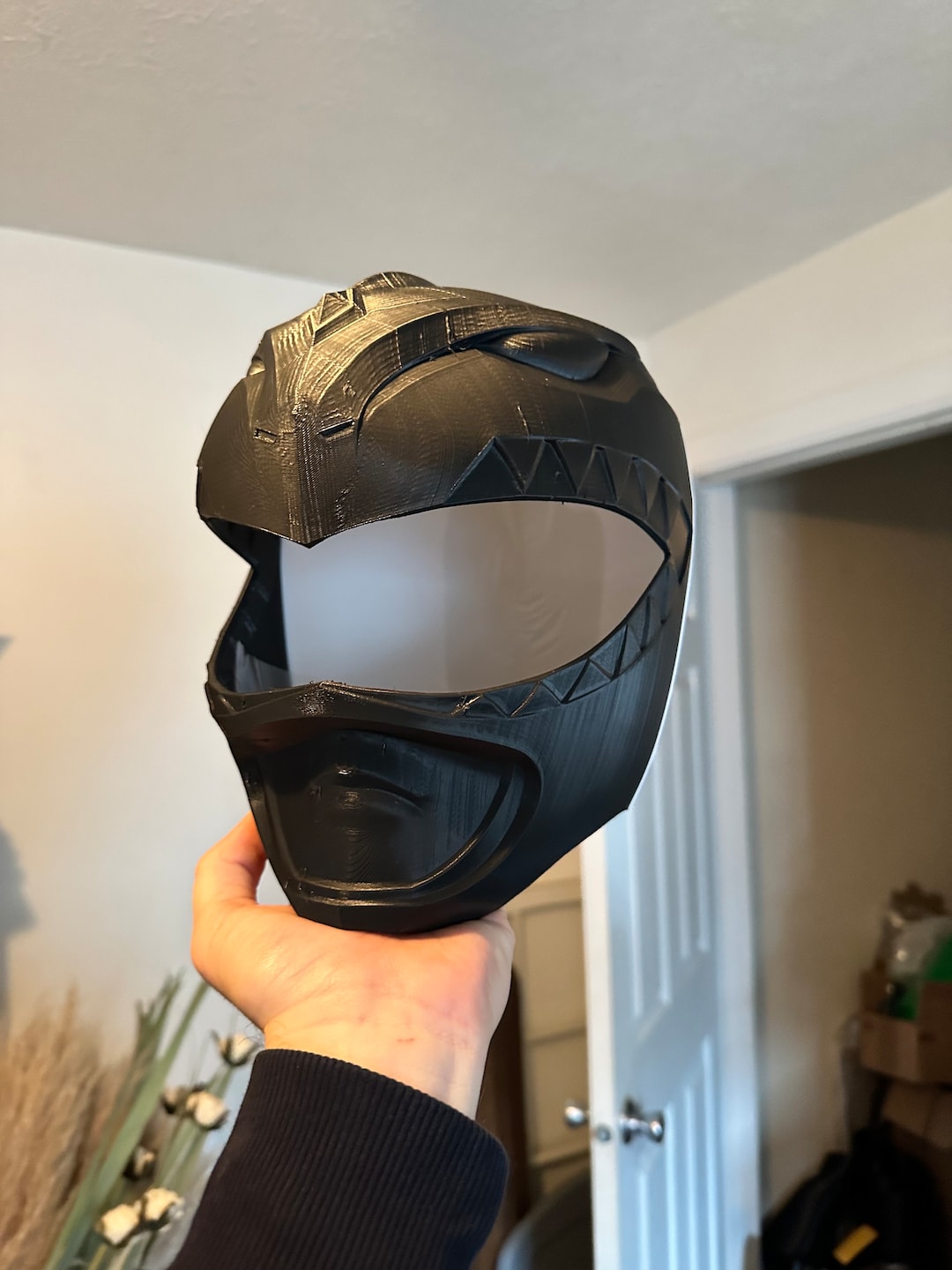 Raw Print MMPR Green Ranger Helmet - Etsy