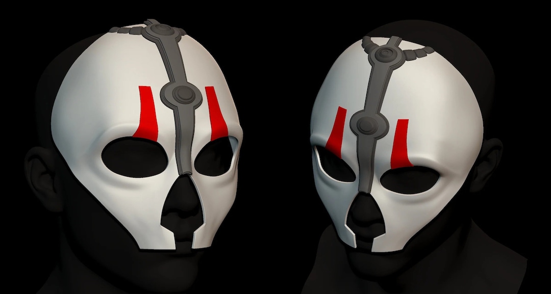 Raw Print Darth Nihilus Mask - Etsy
