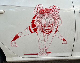 Anime Large Wall Decal - Etsy