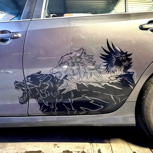 Anime Car Decal - Etsy
