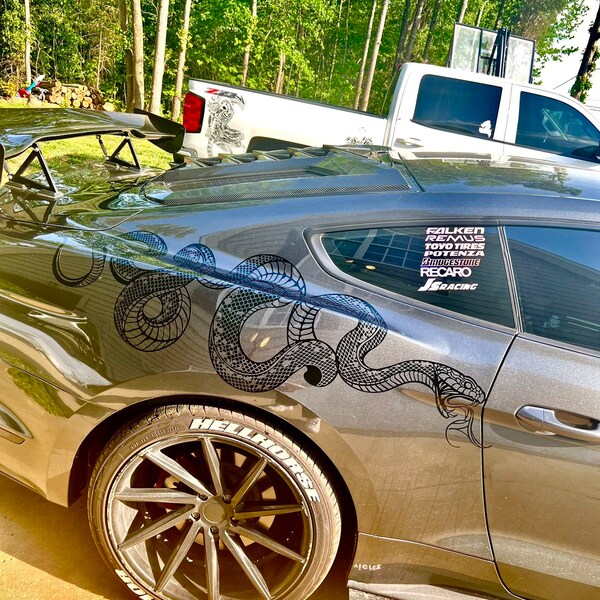 Snake Wall Decal - Etsy