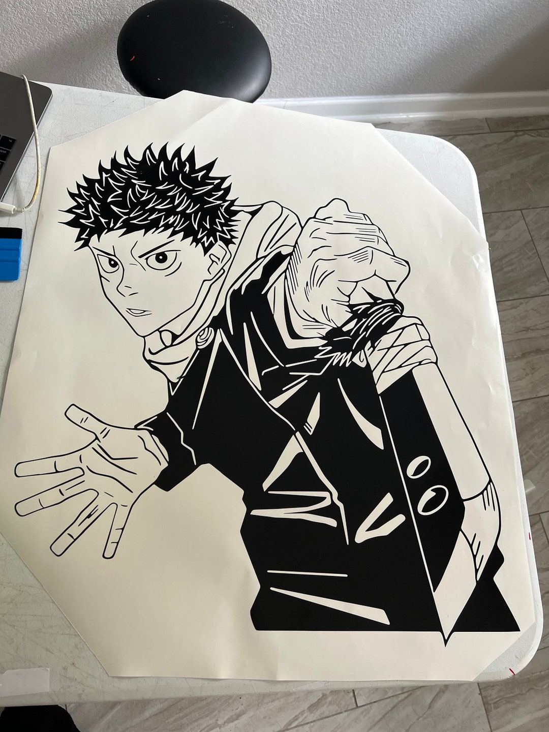 Anime Large Car Graphic Decal Vinyl Car Truck Wall Decals - Etsy