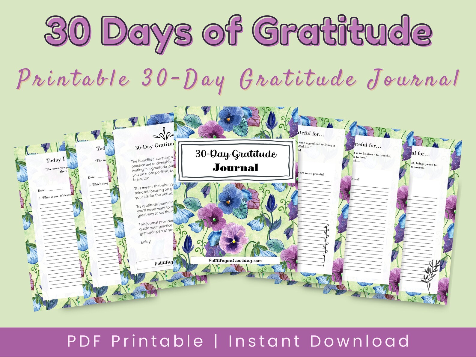30-day Gratitude Journal Journaling Prompts Gratitude Journal Prompts ...