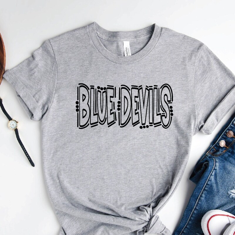 Blue Devils Shirt - Etsy