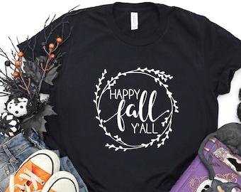 Happy Fall Y'all - Etsy