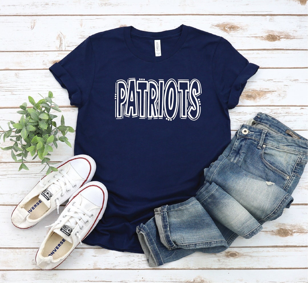 Patriots School Mascot Shirt, School Team Shirt, Favorite Team Shirt ...